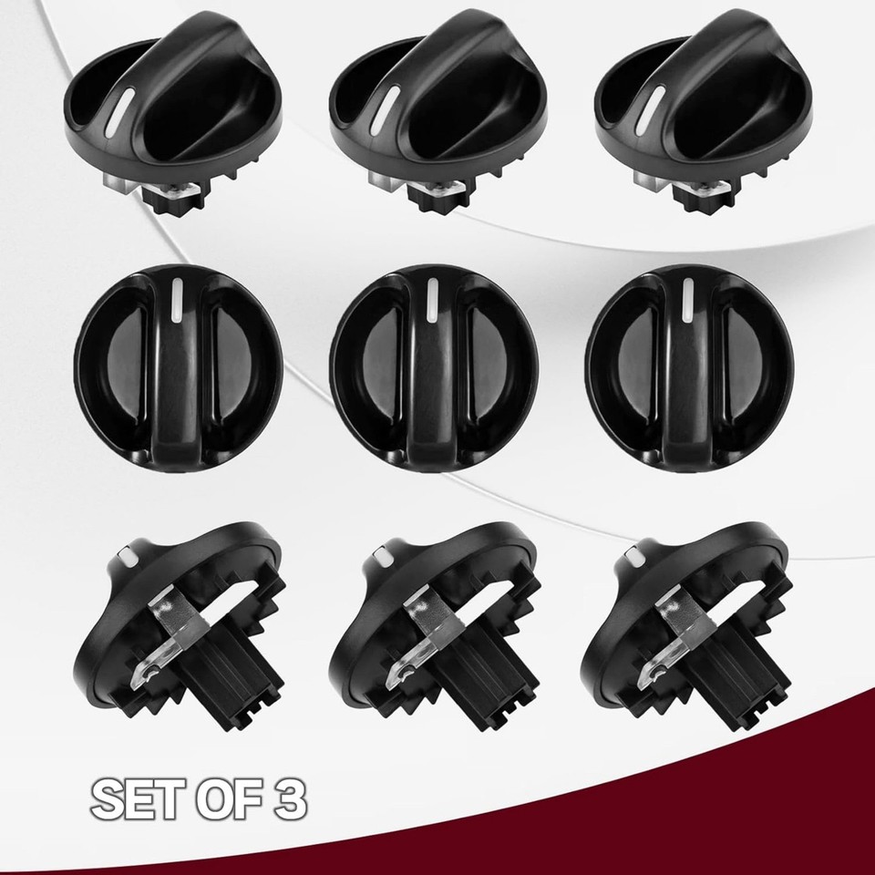3 Pcs 55905-0C010 Fan Speed Selector Knob For Toyota Tundra 2000-2006 ...