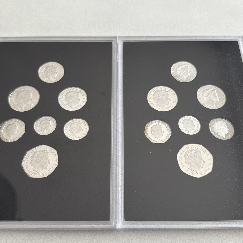 2008 Royal Mint .925 silver Emblems & Royal Shield 14-Coin Set | eBay UK