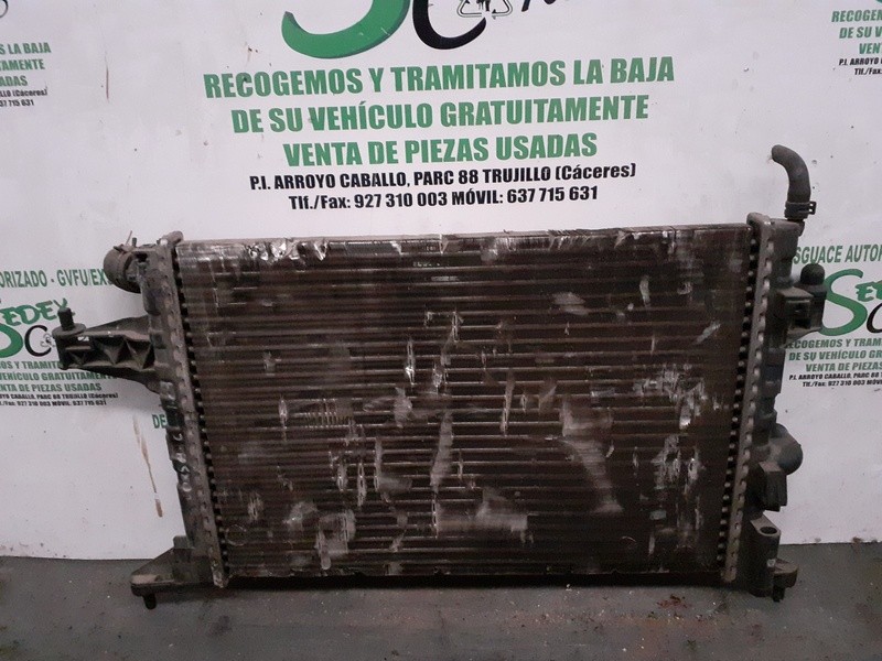 24445163 radiador de agua OPEL COMBO CORSA C 2003 932141 | eBay