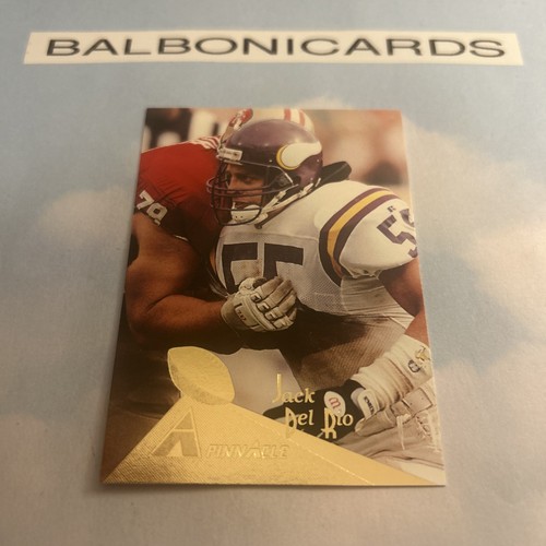1994 Pinnacle Football Card #229 Jack Del Rio Vikings NM+ Free Shipping ...