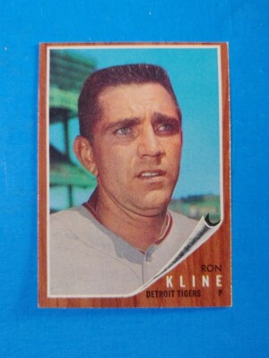 1962 TOPPS BASEBALL #216 RON KLINE EX-MINT | eBay