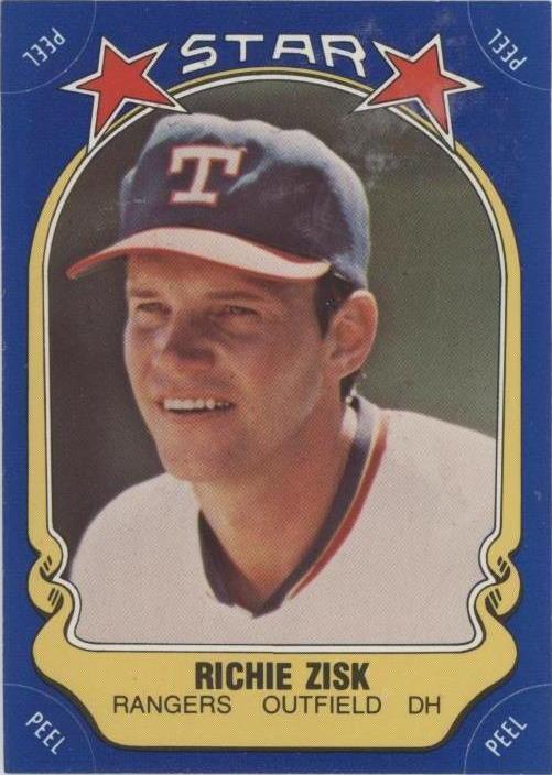 1981 Fleer Star Stickers - Richie Zisk #105 for sale online | eBay