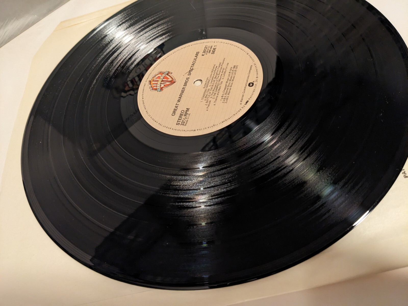 Great Warner Bros Spectaculars Vinyl Record Soundtrack - Towering ...