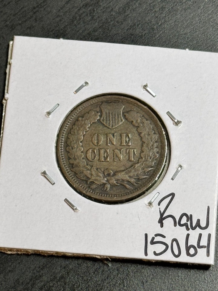 1907 Indian Head Cent Penny FN Fine U.S. 1c Coin (Raw15064) | eBay