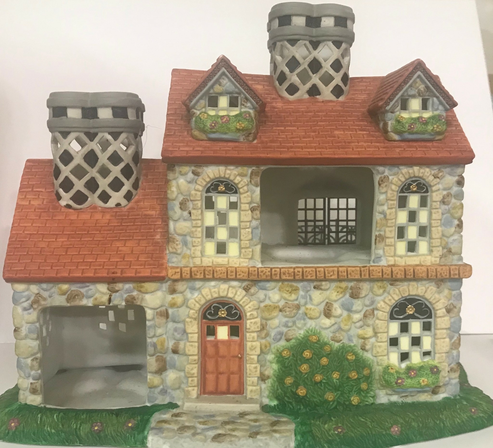 Partylite Olde World Village Bristol House P7322 | eBay