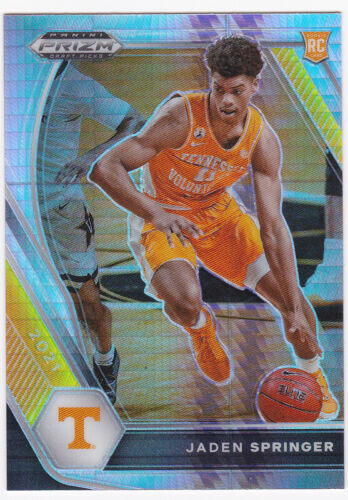 2021 Prizm Draft Jaden Springer #19 Hyper Prizm Rookie RC Philadelphia ...