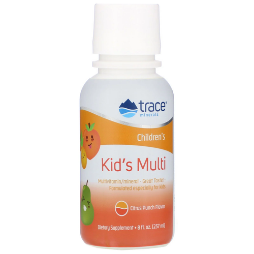 Trace Minerals Research, Kid's Multi, Citrus Punch Flavor, 8 fl oz (237 ...