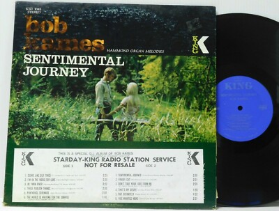 Bob Kames promo LP Sentimental Journey on King Hammond Organ ...