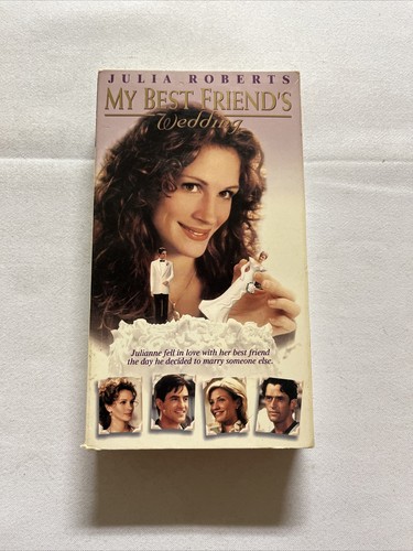 1997 MY BEST FRIEND’S WEDDING VHS Tape, COMPLETE/TESTED SEE PHOTOS ...