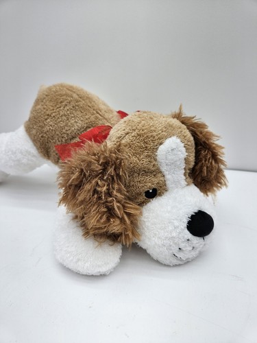 Walmart Cocker Spaniel Dog Plush 15" Holiday Time Red Christmas Bow ...