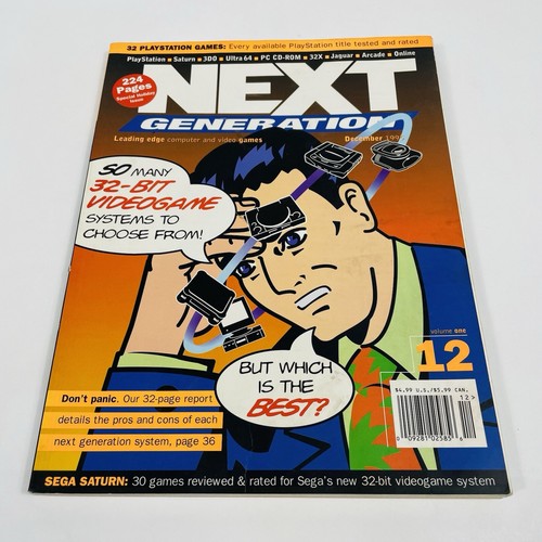 Next Generation Magazine #12 December 1995 Issue SEGA Saturn 30 Games ...
