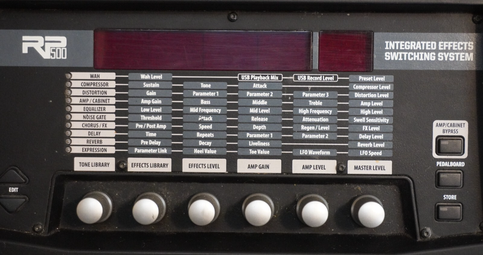 DigiTech RP500 Guitar Multi-Effect Processor Pedal | eBay