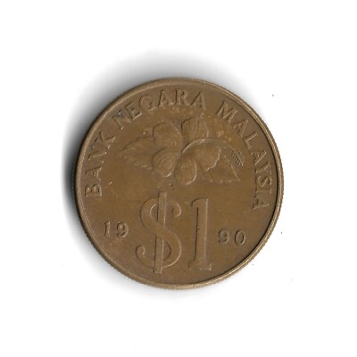 1990 Malaysia 1 Ringgit World Coin - KM# 54 | eBay