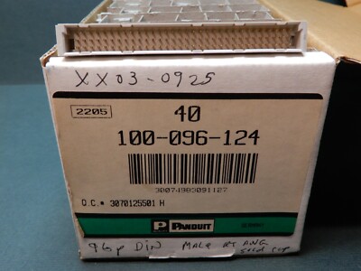 Panduit Pancon 100-096-124 96 Position PCB Headers Qty 32 NOS | eBay