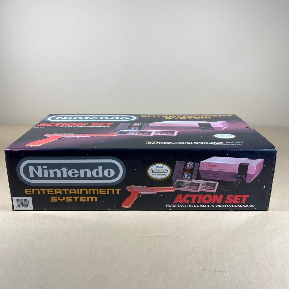 Open Box Nintendo NES Action Set NES-ACMH-US Gray 45496610043| eBay