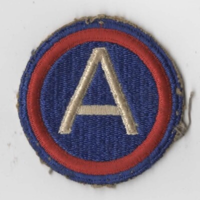 WWII US 3rd Army Patch BLU Bdr. (SEWN) [5D-1057] | eBay