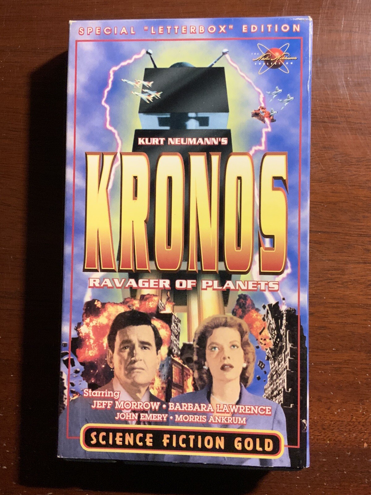 Kurt Neumann Kronos Ravager of Planets Jeff Morrow Letterbox 1997 VHS ...
