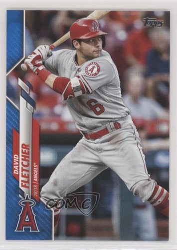 2020 Topps Wal-Mart Blue Border /299 David Fletcher #134 | eBay UK