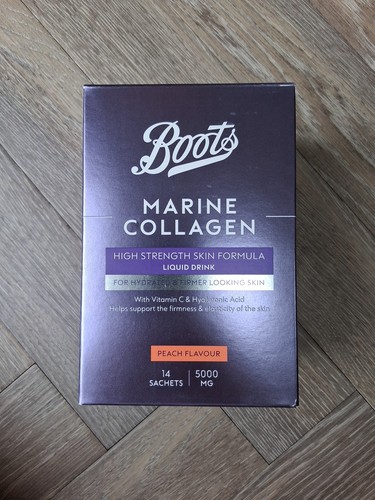 Boots Marine Collagen High Strength Skin Formula Liquid Drink 14 ...