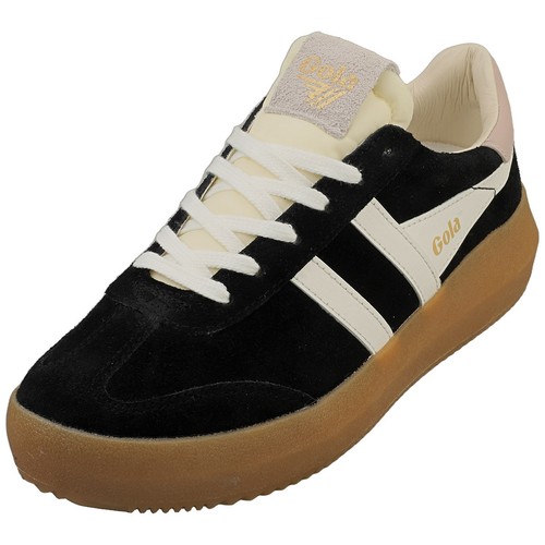 Gola Athena Womens Fashion Sneakers in Black Off White - 7 US | eBay