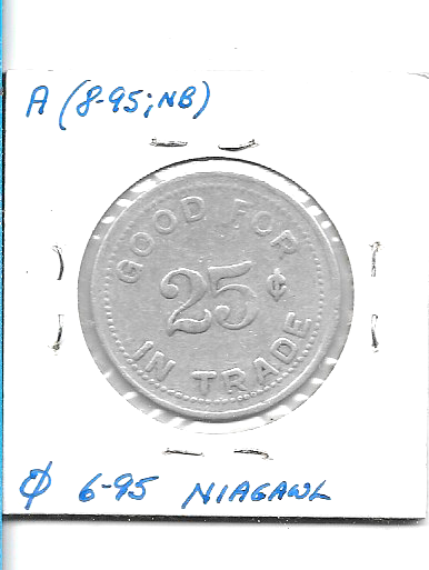 Dallastown, PA Trade Token AMERICAN LEGION POST 605 25¢ | eBay