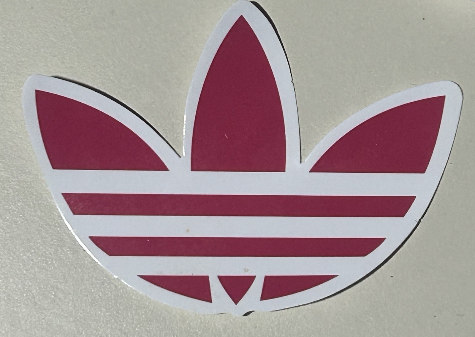 Sticker Adidas Shoes Logo Red Leaf 3 Stripes Decal 3” x2.25”in | eBay