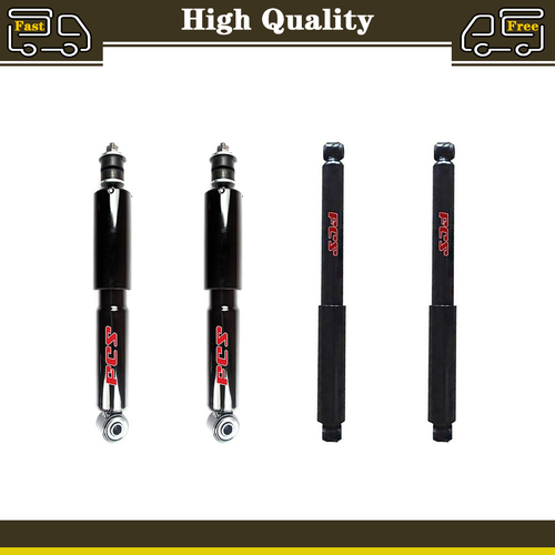 2 Front and 2 Rear Shock Absorber Set KIT NEW Fits Nissan Pickup D21 ...