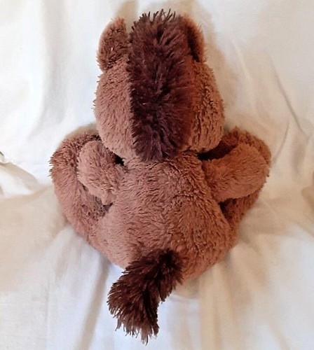Aurora Taddle toes Brown Horse Cold Plush Animal Horseshoes Trots ...