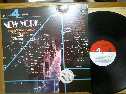 PROMO LONDON PHASE 4 STEREO LP RECORD/FRANK CHACKSFIELD/NEW YORK/ NR ...