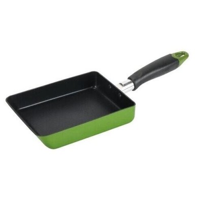Rectangle Frying Pan HB-8595 Newfour Fluorine-coated IH Tamagoyaki 13× ...