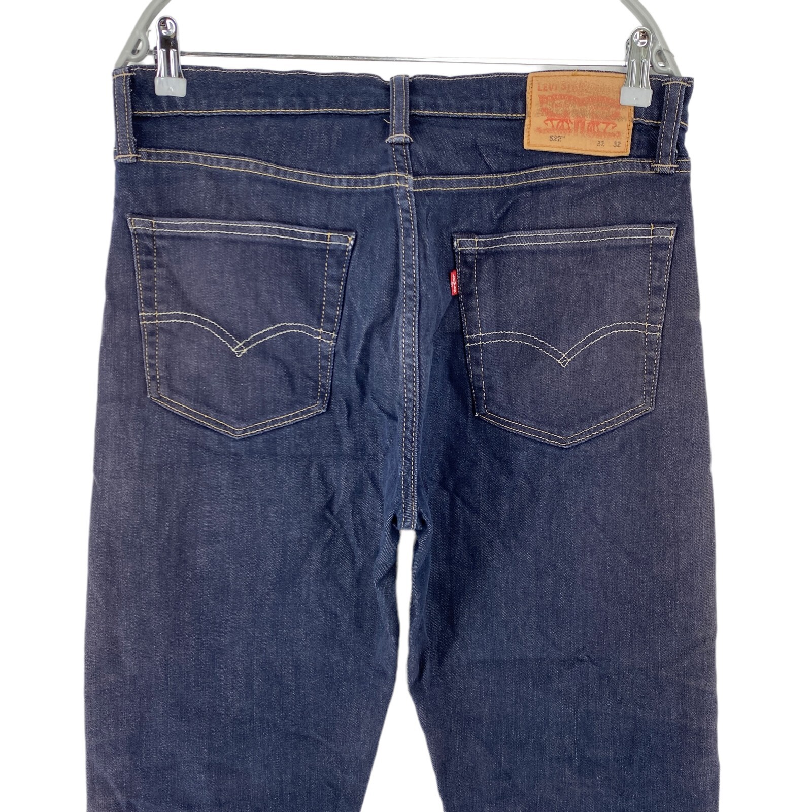 Levi's 522 Dark Purple Stretch Slim Tapered Fit Jeans Size W32 L32 ...