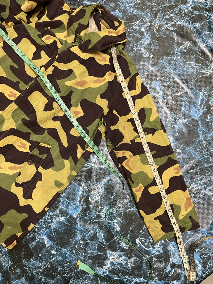 Vtg 60s Czech Camo Paratrooper Airborne Smock Jacket Mlok Camouflage ...