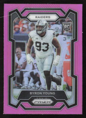 2023 Panini Prizm #355 Byron Young Pink Prizm Rookie RC | eBay