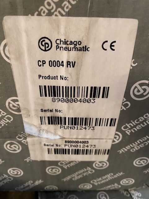 Chicago Pneumatic CP-0004RV Air Pneumatic Pole Tamper Backfill Dirt ...