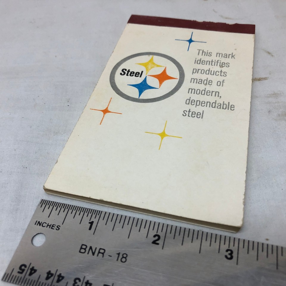 Vintage USS Steel Pocket Notebook Cleveland Ohio | eBay