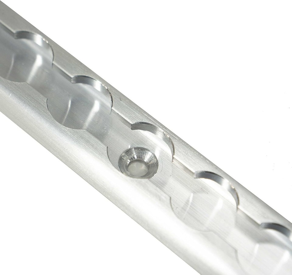 ALUMINIUM rear load cargo track rails locking liner bed lashing hold ...