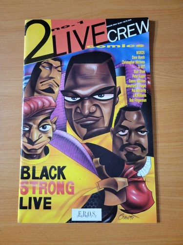 2 Live Crew Comics #1 ~ NEAR MINT NM ~ 1991 Black Strong Live Comics | eBay