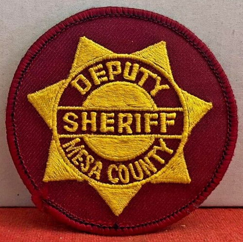 Mesa County Colorado Deputy Sheriff Sew On Patch New | eBay