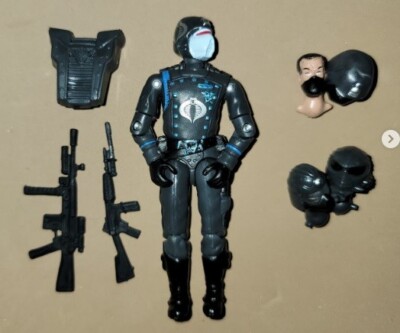 GI Joe Black Major Custom GREY CRIMSON GUARD ELITE CG Action Figure ...