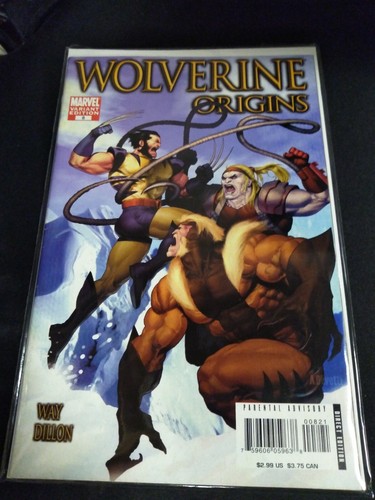 Wolverine Origins #8 Variant Vs Omega Red & Sabretooth Cover by Ariel ...