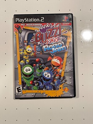 PS2: Buzz Junior: Robo Jam *COMPLETE* PS2 Game Case/Box + Booklet ...