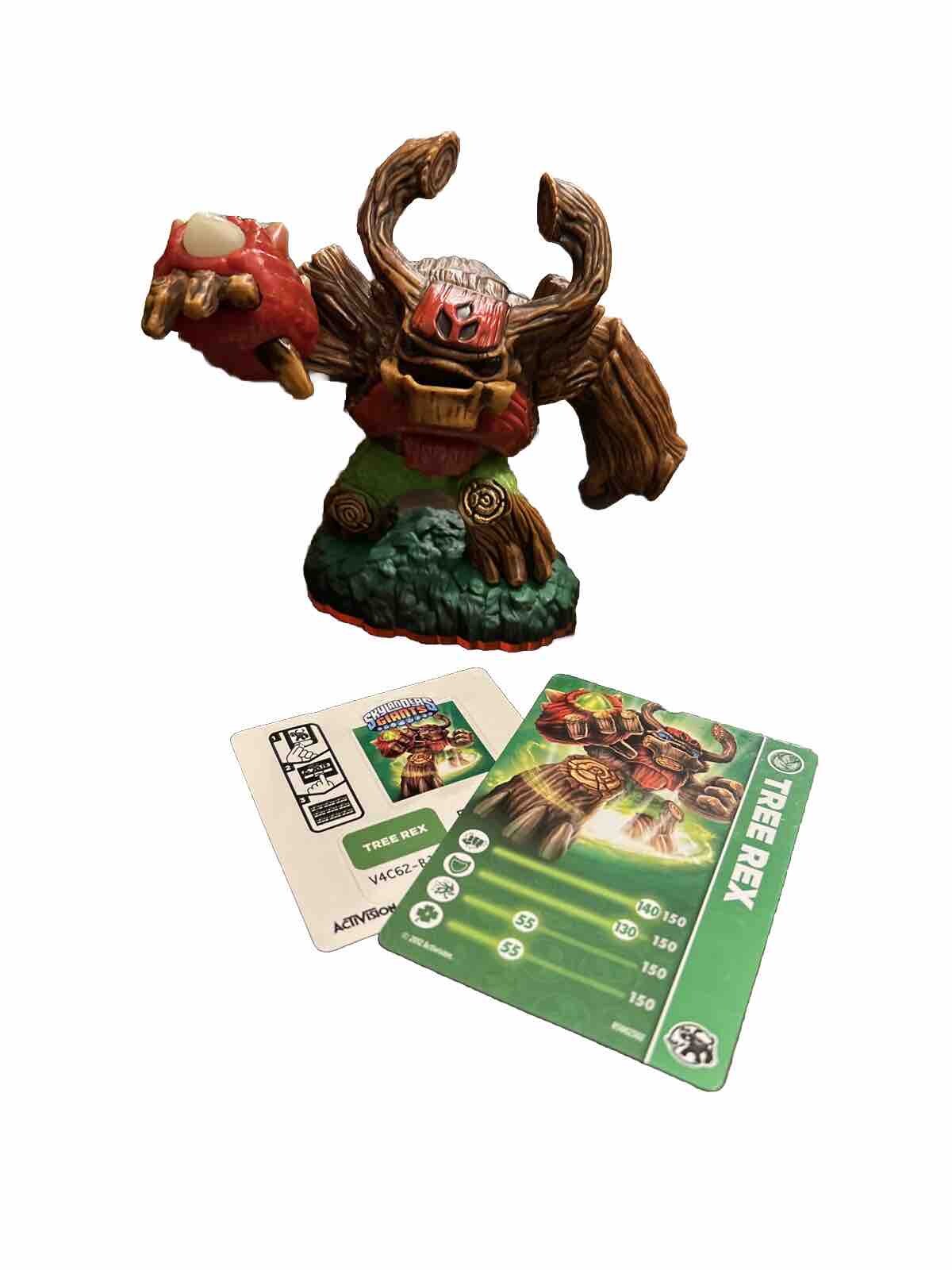 TREE REX Skylanders Giants loose+card+code figure also works in Trap ...