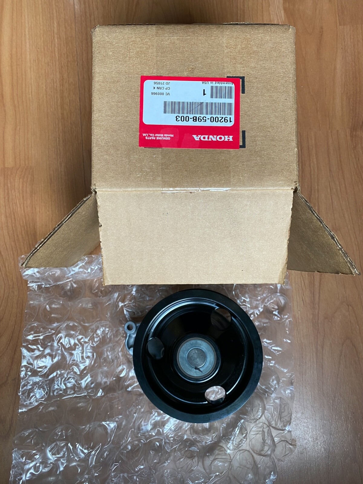 Genuine OEM Honda Water Pump 19200- 59B- 003 | eBay