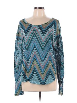 Enti Glamour Women Blue Long Sleeve T-Shirt L | eBay