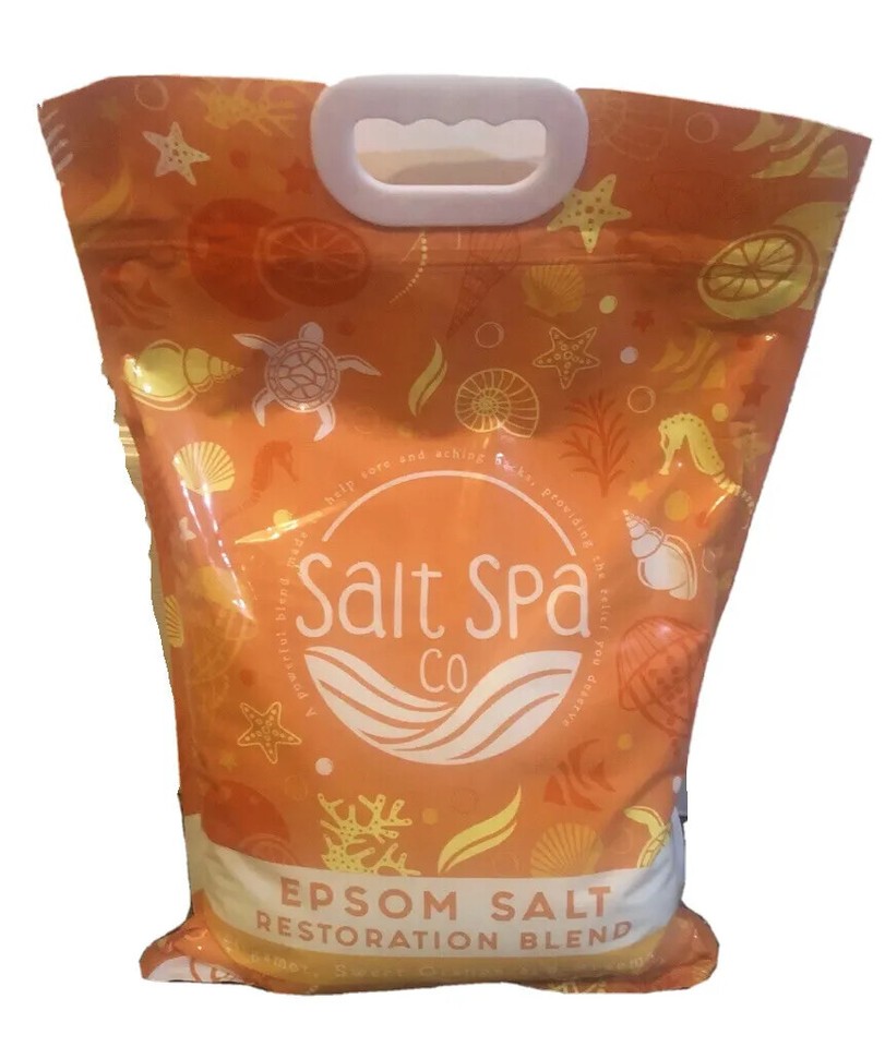 Salt Spa Co Epsom Salt in 1kg & 5kg & Magnesium Flakes 5kg - You Choose ...