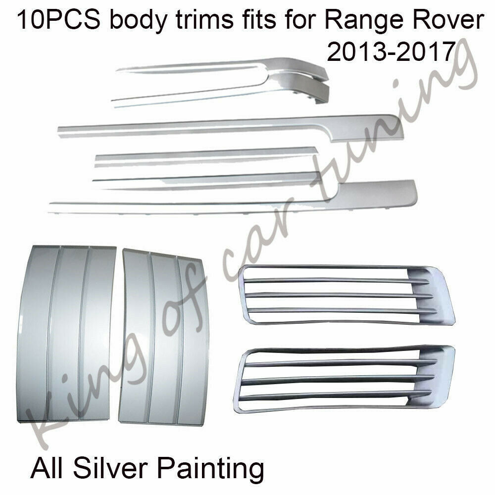 Side Rear Door Vent Grille Bumper Covers Trim Fit for Range Rover 2013 ...