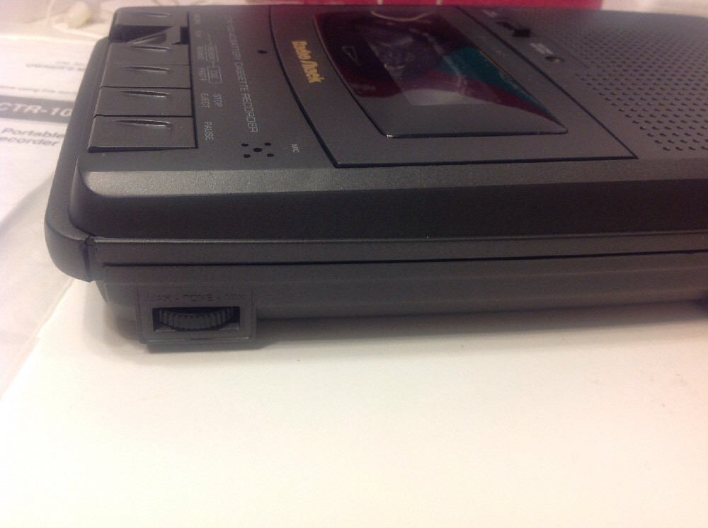 RadioShack CTR-100 Cassette Recorder with box - excellent condition ...