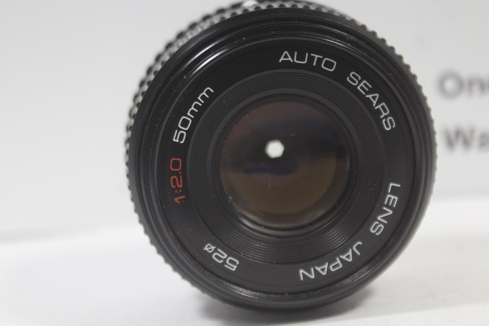 1yrWarranty Auto Sears 50mm f2 Manual Focus Lens Pentax K Mount K-1000 ...