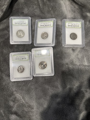 Lot Of 5 Completely Random Graded Coins | eBay