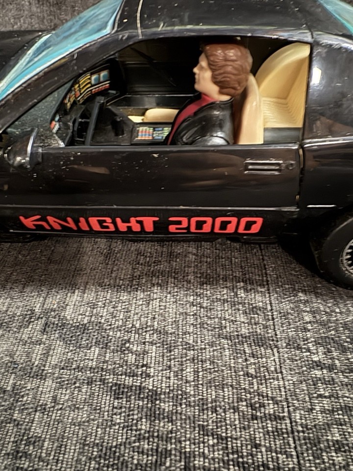 Kenner '83 Knight Rider Knight 2000 Talking KITT Voice Car with Michael ...